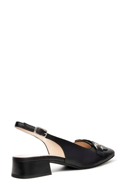 NEROGIARDINI Slingback Bit Loafer Pumps - Black