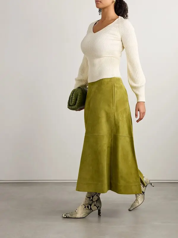 Max Mara Gioiosa Ribbed Cotton Sweater