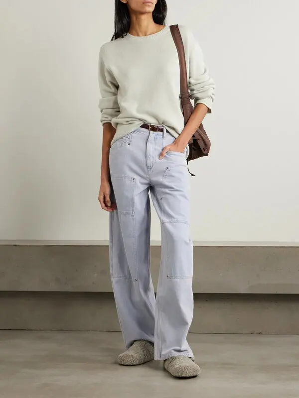 Eterne James Cashmere Sweater - Neutrals