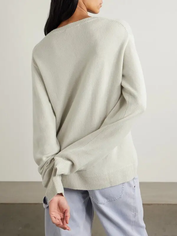 Eterne James Cashmere Sweater - Neutrals