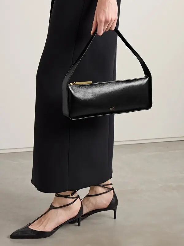 Khaite Lori Leather Shoulder Bag