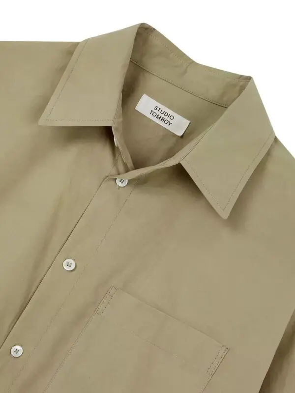 STUDIO TOMBOY Cotton Shirt - Green