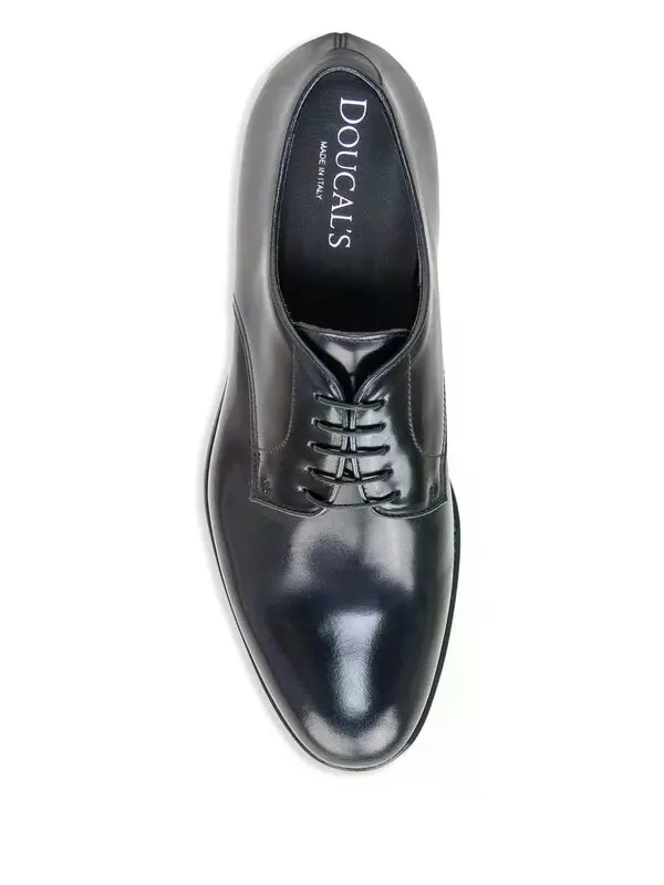 DOUCAL'S Spazzolato Leather Derby Shoes