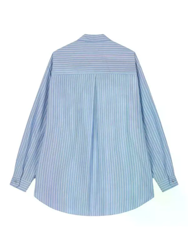 STUDIO TOMBOY Striped Button-down Shirt