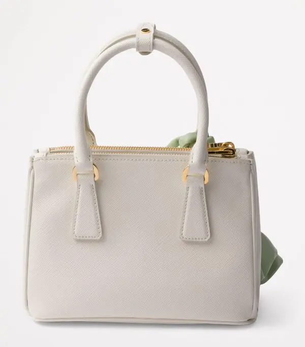 Prada Galleria Mini Top-handle Bag - White