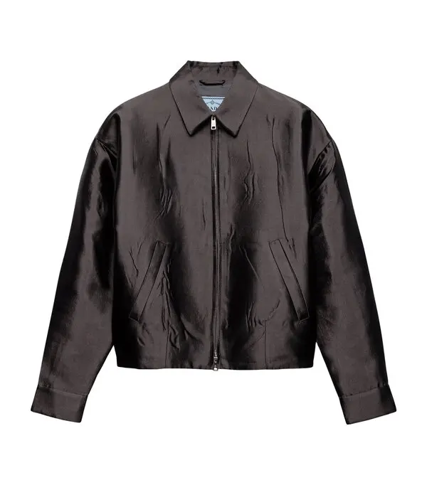 Prada Silk-wool Jacket