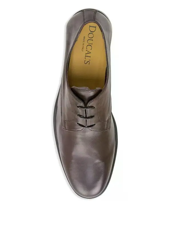 DOUCAL'S Boston Leather Derby Shoes