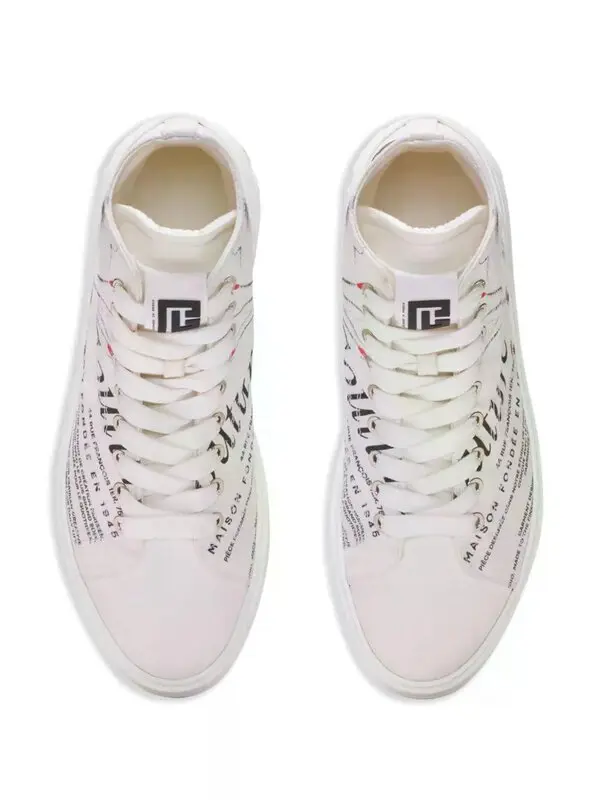 Balmain B-court High-top Sneakers