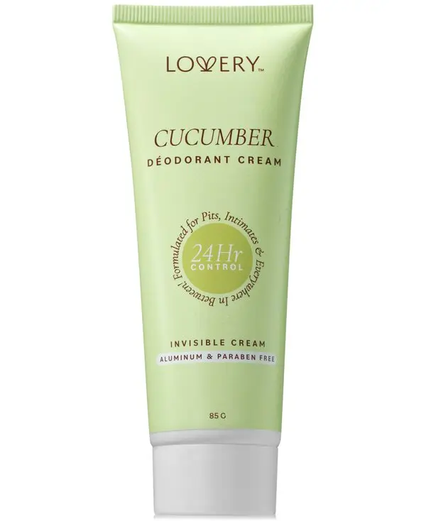 LOVERY Cucumber Deodorant Cream - No Color