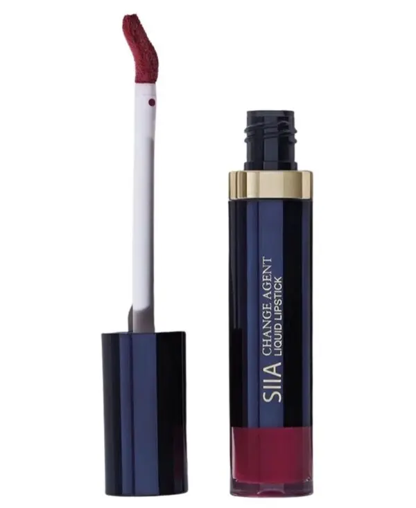 SIIA COSMETICS Change Agent Liquid Lipstick - Black Cherry
