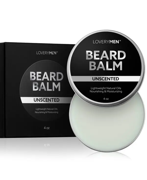 LOVERY Loverymen Unscented Beard Balm 4 Oz
