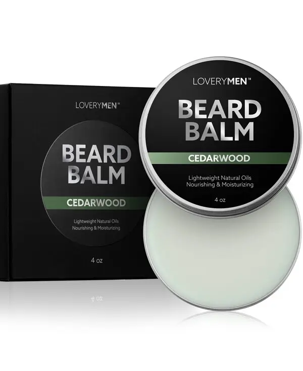LOVERY Cedarwood Beard Balm - No Color