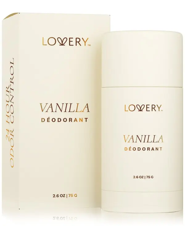 LOVERY Vanilla Deodorant Stick - No Color
