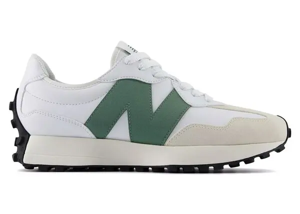 NEW BALANCE 327 Sneakers - White/dark Juniper