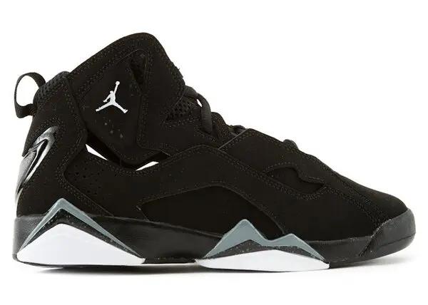 JORDAN True Flight Sneakers - Black/white/metallic Silver