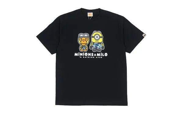 A BATHING APE Milo Minions Tee Shirt