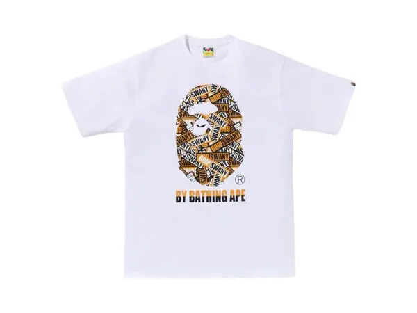 A BATHING APE X Grip Swany Tee - White
