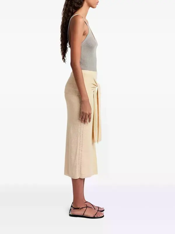 Proenza Schouler White Label Phelan Midi Dress - Neutrals