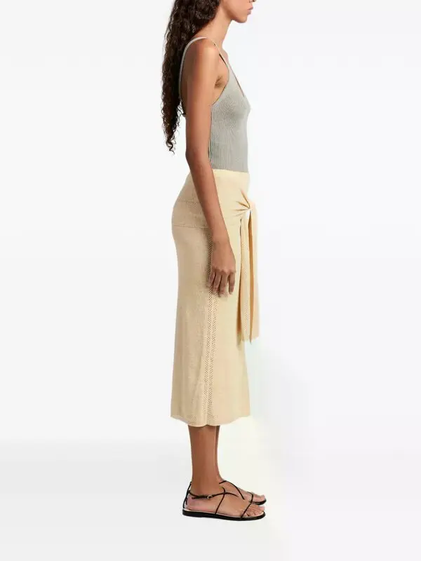 Proenza Schouler White Label Phelan Midi Dress - Neutrals