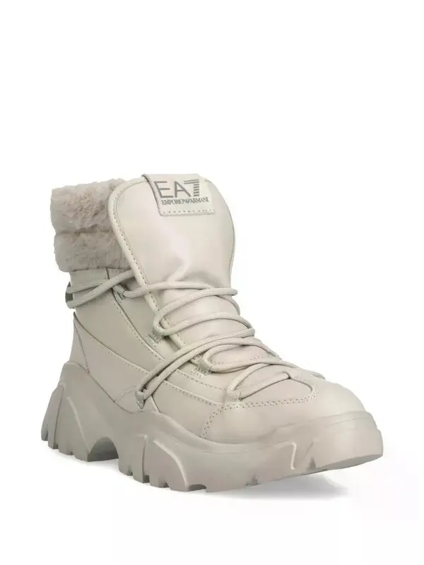 EA7 Leather Boots