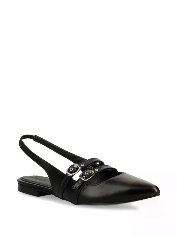 ALOHAS Leather Ballerina Shoes