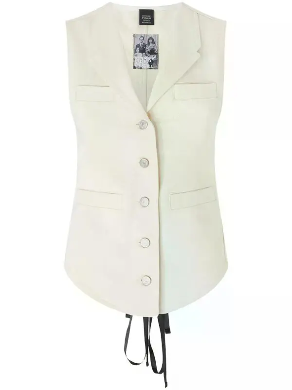 Pinko Tie-detailed Waistcoat