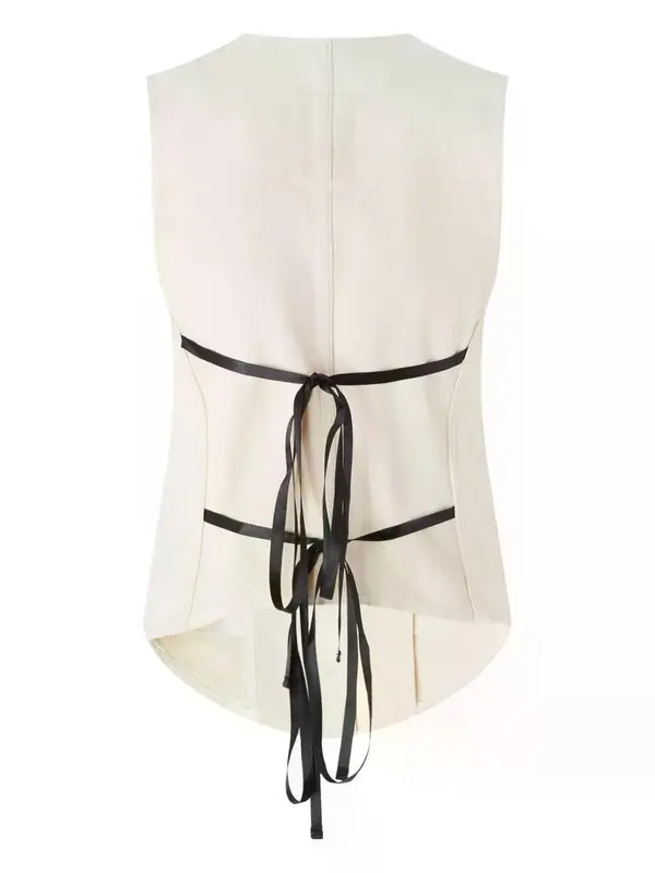 Pinko Tie-detailed Waistcoat