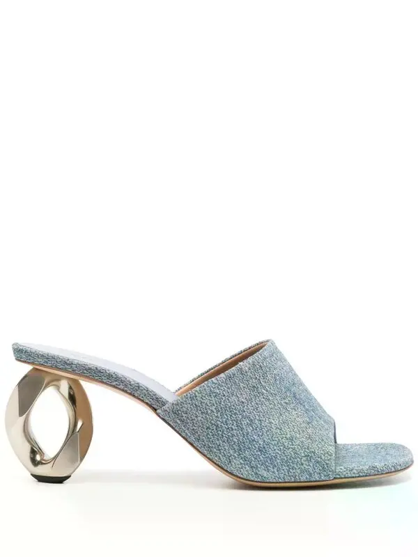 JW Anderson 80mm Chain-heel Sandals