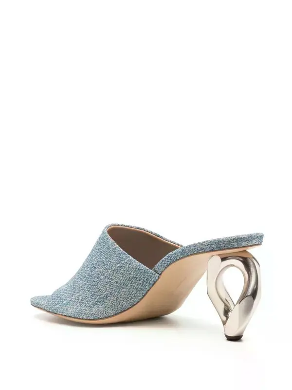 JW Anderson 80mm Chain-heel Sandals