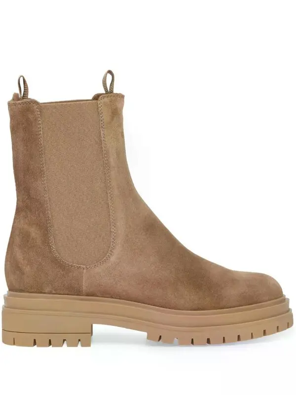 GIANVITO ROSSI Chester Boots - Brown
