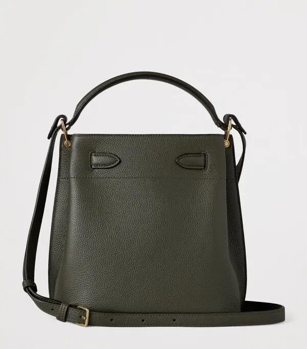 Mulberry Leather Islington Bucket Bag - Green