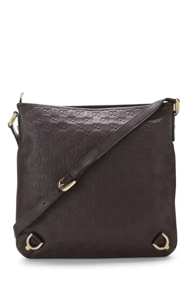 Gucci Guccissima D-ring Abbey Messenger Bag