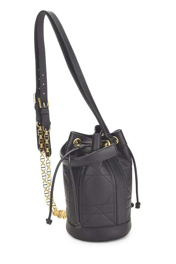 Dior Cannage Calfskin Bucket Backpack
