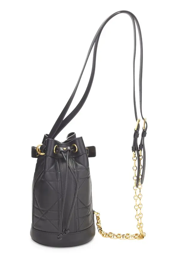 Dior Cannage Calfskin Bucket Backpack
