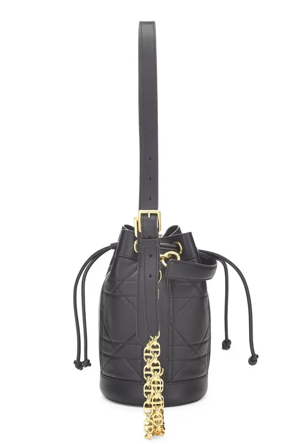 Dior Cannage Calfskin Bucket Backpack