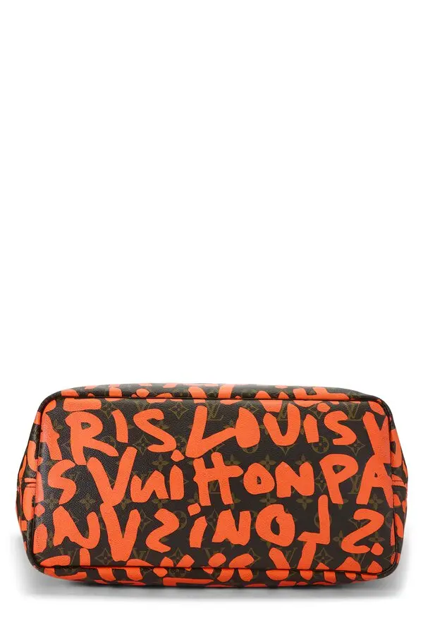 LOUIS VUITTON Stephen Sprouse X Graffiti Tote - Orange