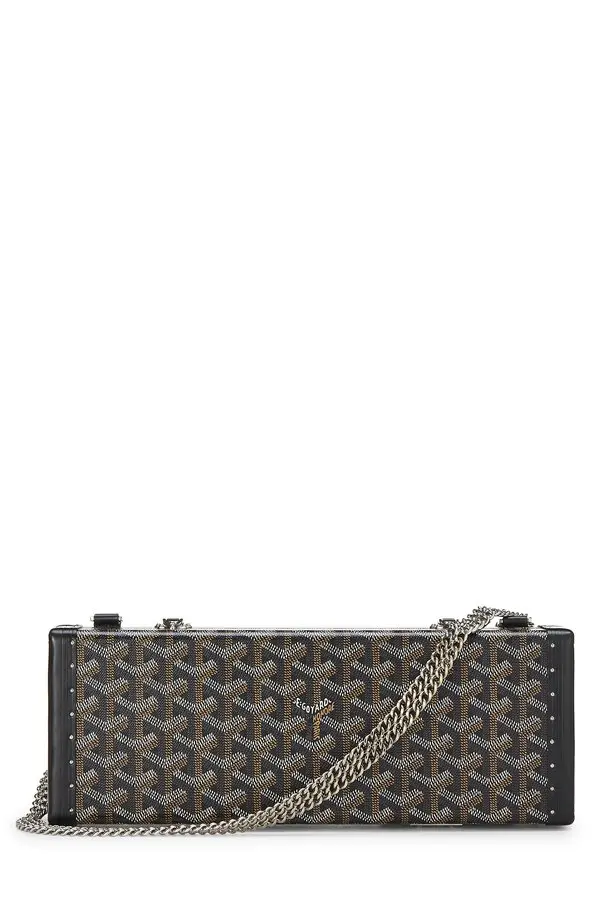 Goyard Saint-honoré Trunk-style Bag - Black