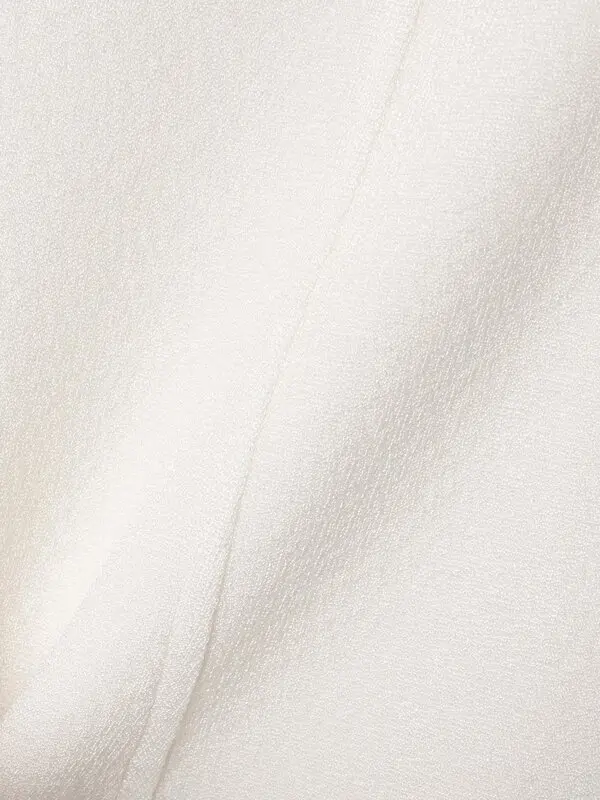 JIL SANDER Paneled Knitted Midi Skirt - Neutrals