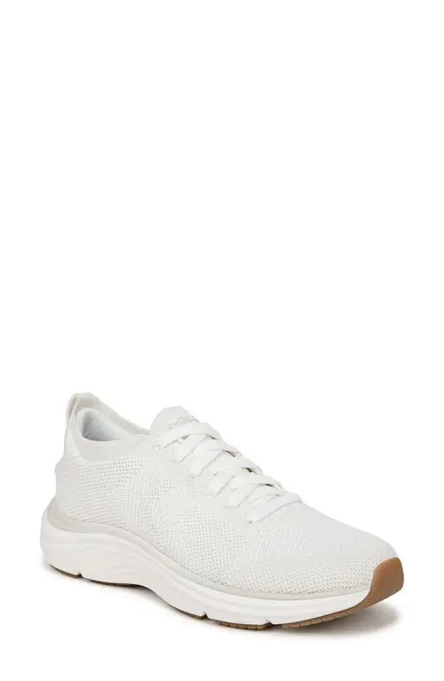 Dr. Scholl'S Feel Support Knit Lace-up Sneakers - White