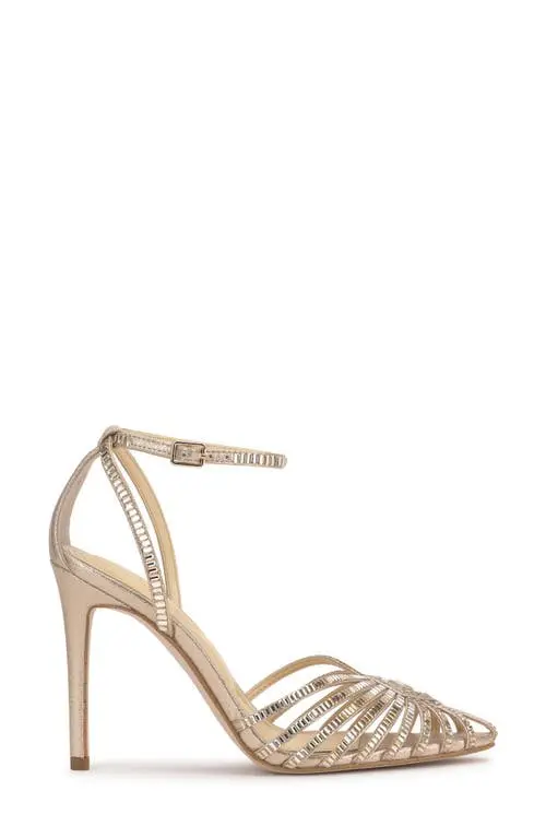 Jessica Simpson Paveri 2 Pointed Toe Pumps - Champagne