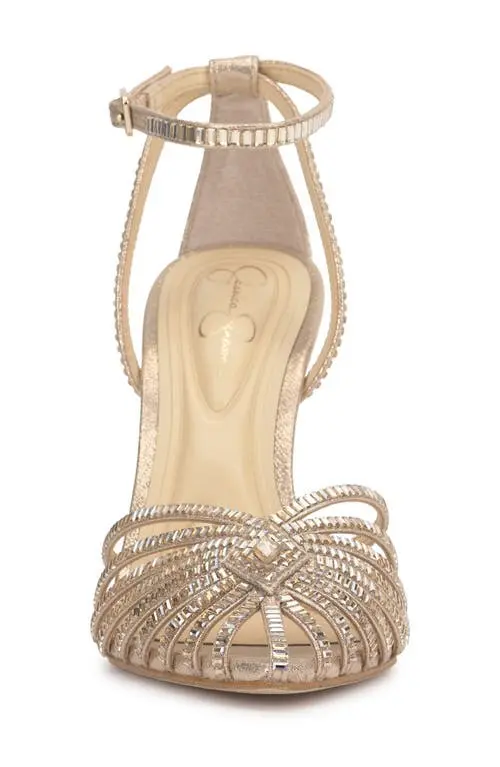 Jessica Simpson Paveri 2 Pointed Toe Pumps - Champagne