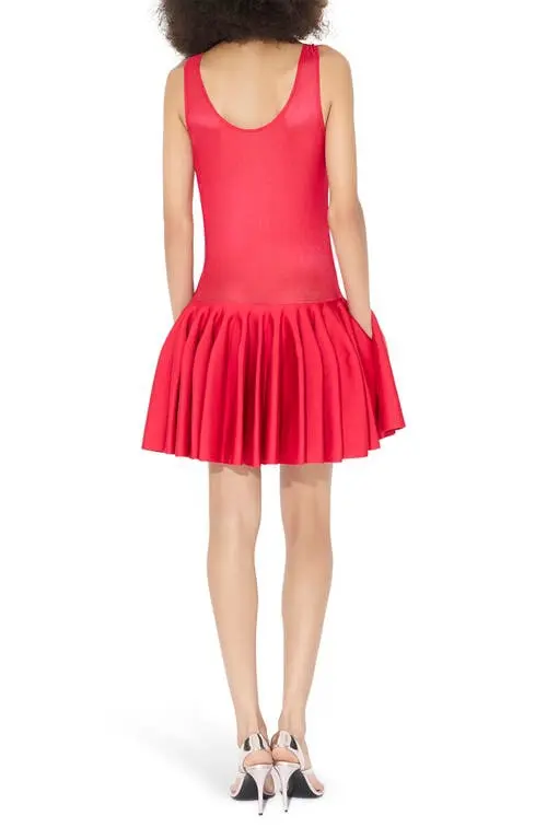 Alaïa Knit Godet Minidress