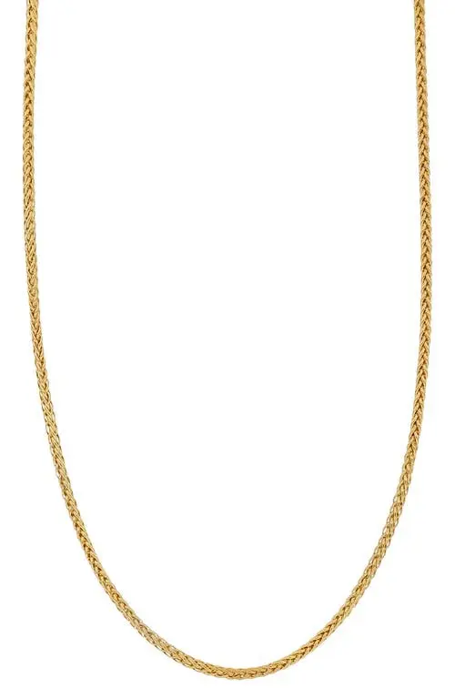 Bony Levy 14k Gold Wheat Chain Necklace - 14k Yellow Gold