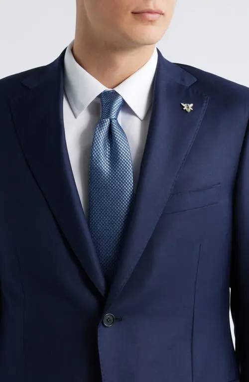 HERITAGE GOLD Honey Way Regular Fit Super 150s Wool Suit