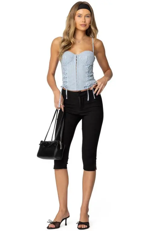 EDIKTED Louis Pinstripe Camisole