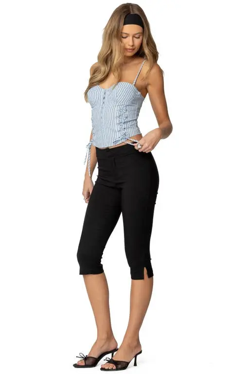 EDIKTED Louis Pinstripe Camisole