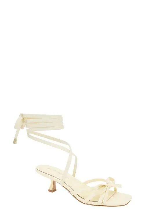 Bcbgmaxazria Imerz Ankle Wrap Sandal - Butter