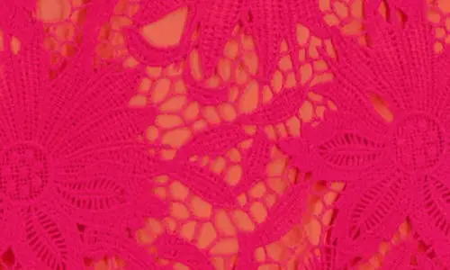 Vince Camuto Floral Lace Dress In Pink - 63% Off | Editorialist