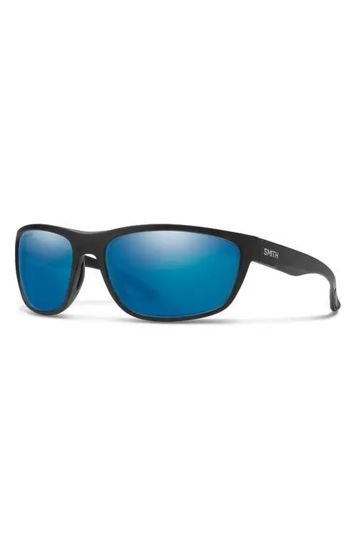 SMITH Redding 62mm Chromapop™ Polarized Sunglasses - Black / Chromapop Glass Blue