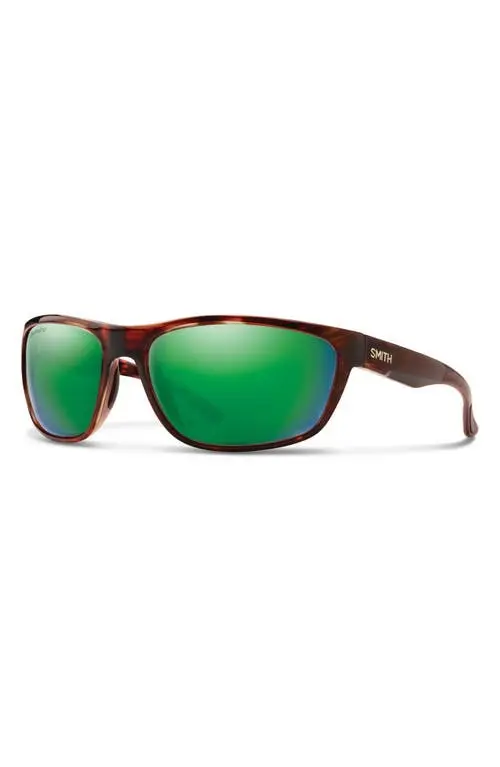 SMITH Redding 62mm Chromapop™ Polarized Sunglasses - Tortoise /glass Green